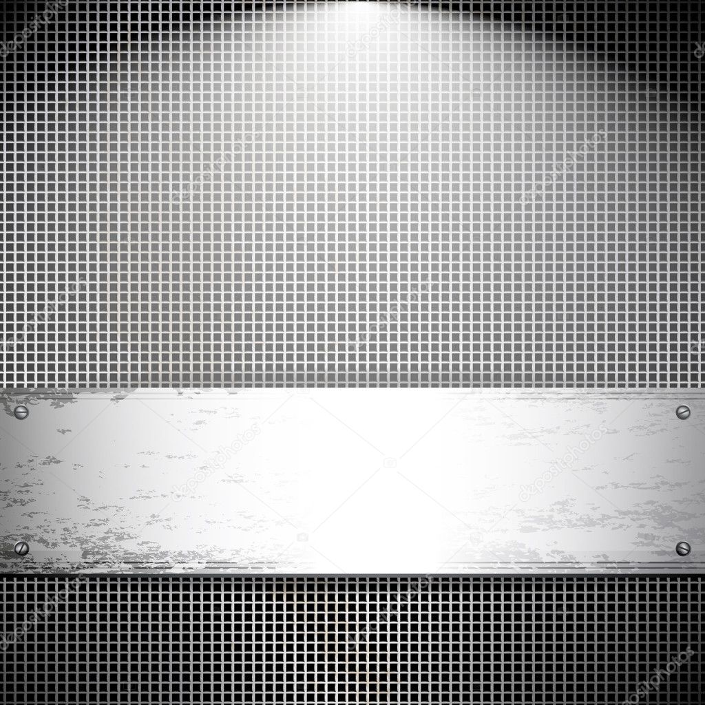 Square cell metal background. Stock Vector Image by ©OlgaYakovenko #6085606