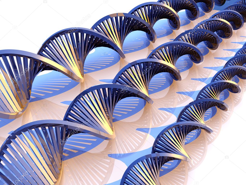 Metal DNA — Stock Photo © Spectral #5942836