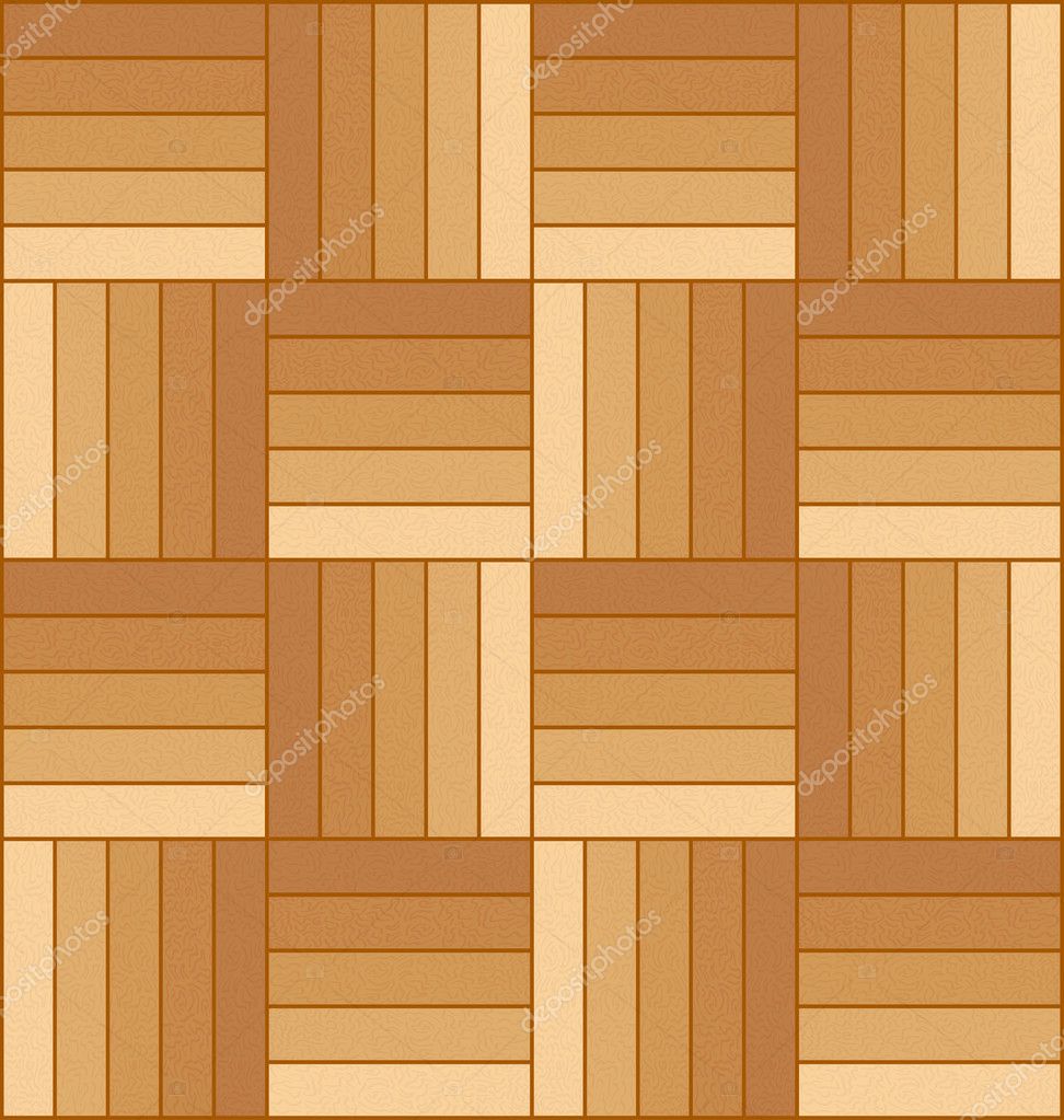 Vector illustration of a wooden parquet floor pattern. Stock Vector ...