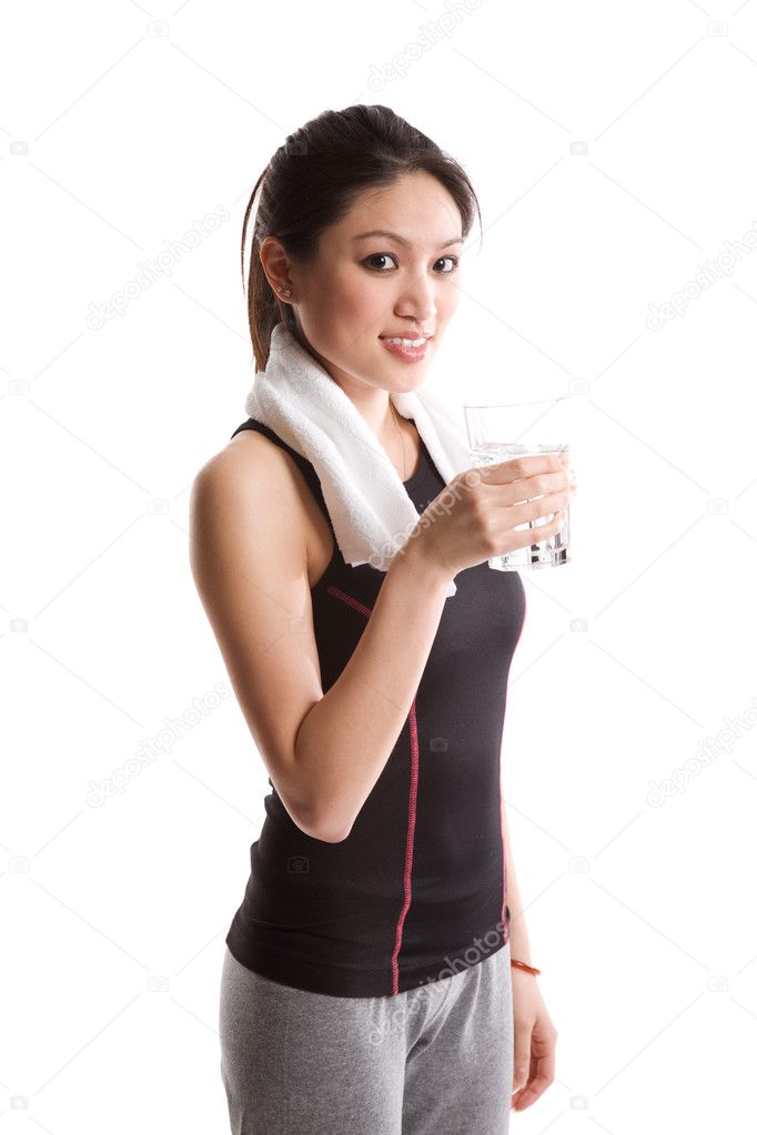 Healthy asian girl — Stock Photo © aremafoto #5453918