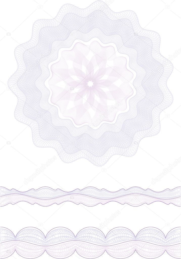 Rosette, border — Stock Photo © ClaudiaBalasoiu #5747536