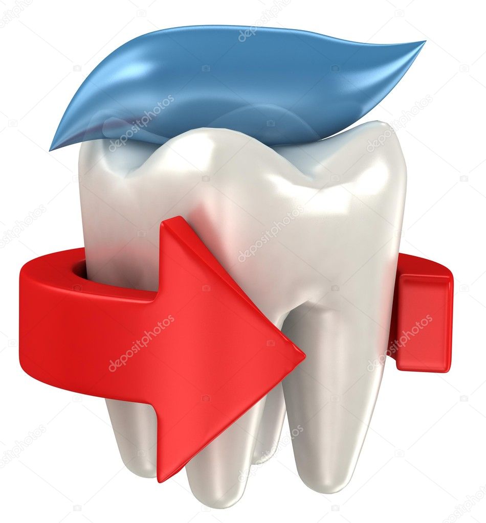 3d teeth isolated — Stock Photo © Iraidka #5979764