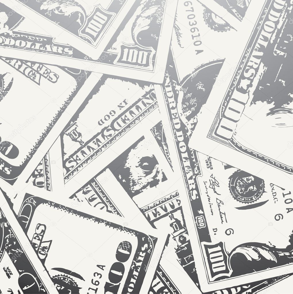 Grunge textured money background Stock Vector Image by ©DeryaCakirsoy ...