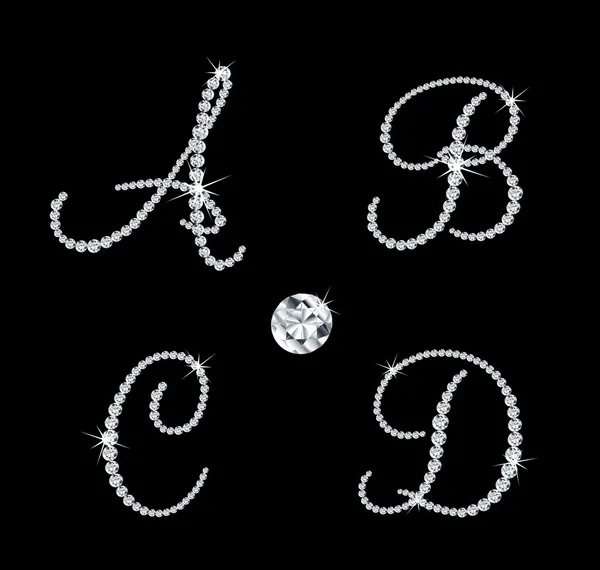 2,543 Diamond letters Vectors, Royalty-free Vector Diamond letters ...