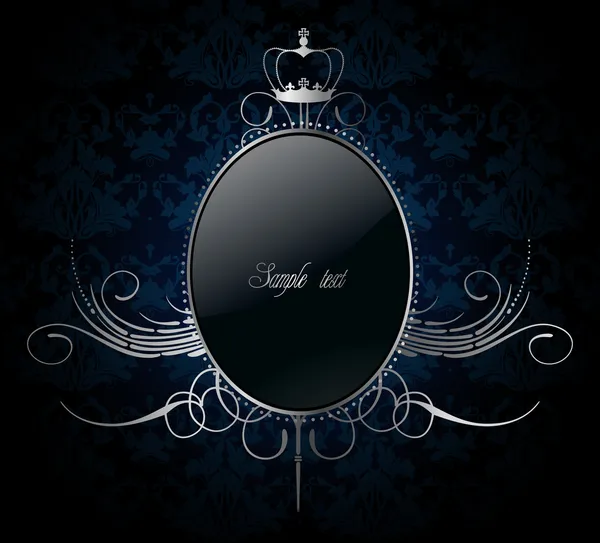 Royal vector background with golden frame Stock Vector Image by ©emaria ...