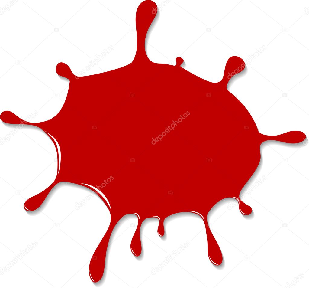 Mancha roja . Stock Vector by ©Maxborovkov 6110270