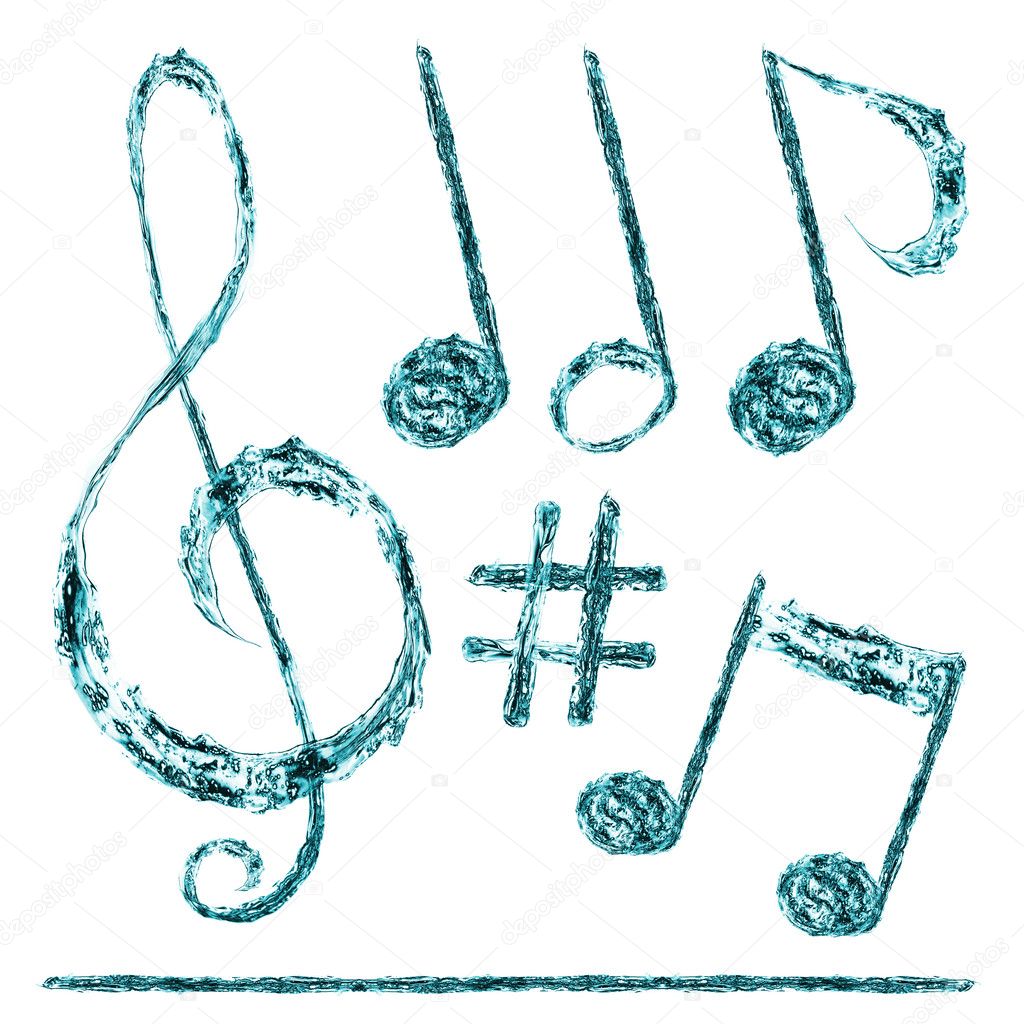 Water Music Notes