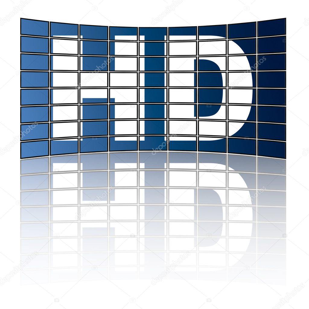 Video Wall — Stock Photo © ikostudio #5547514