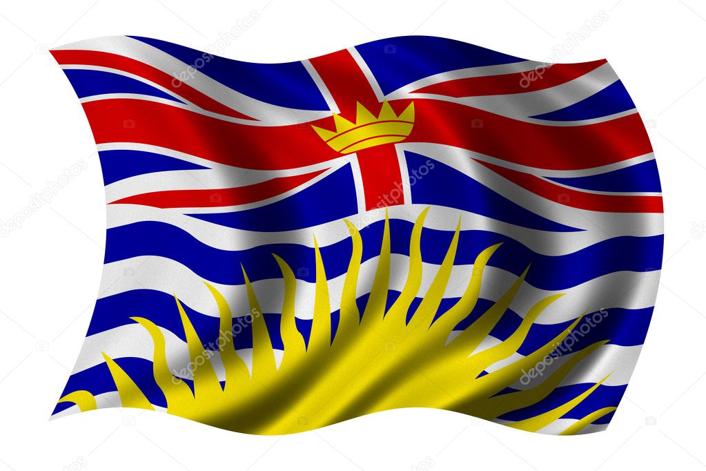British Columbia Flag — Stock Photo © creisinger #5381492
