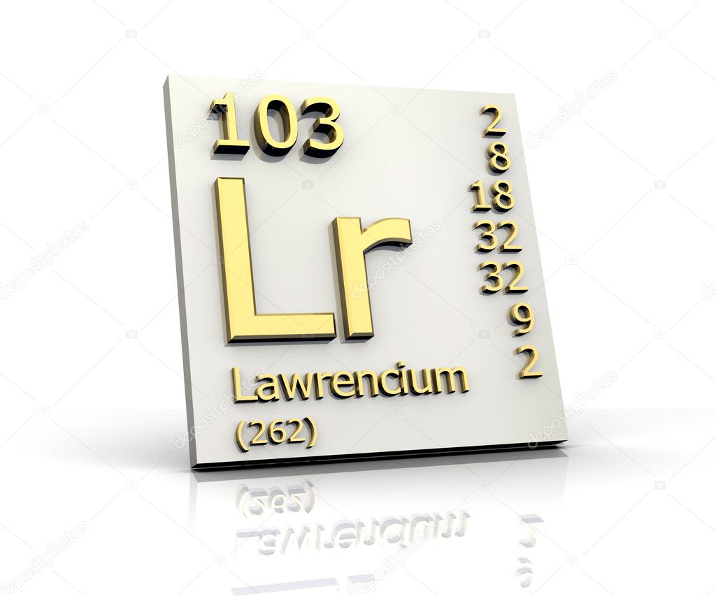 Lawrencium Periodic Table