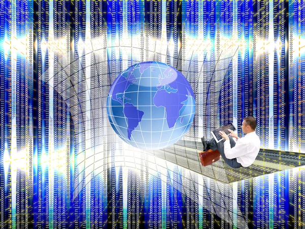 The newest computer the technology Internet - Stock Image - Everypixel