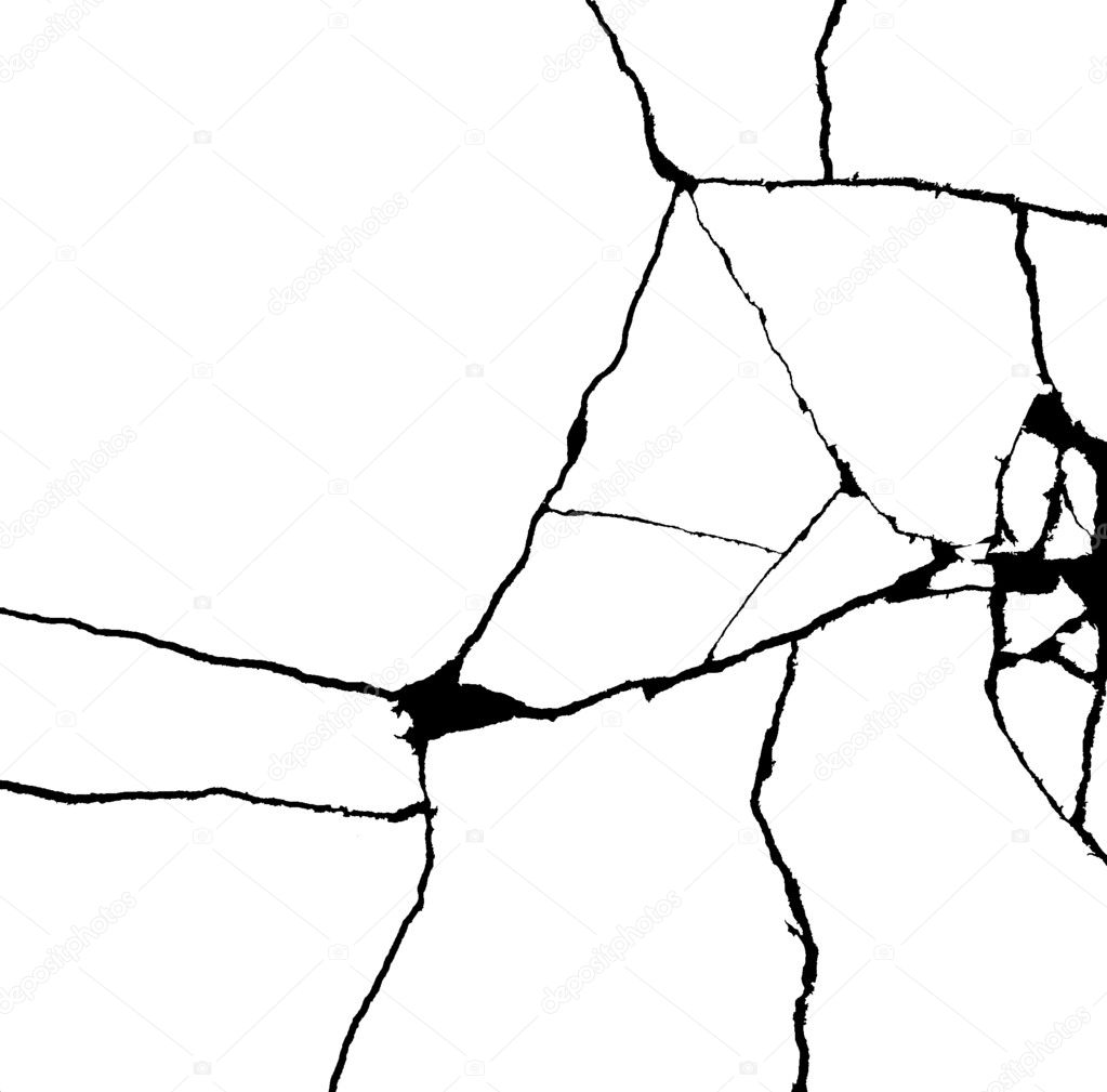 Crack in stone tile bump alpha map for 3d — Stock Photo © johnjohnson ...