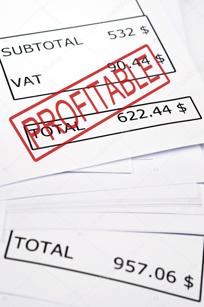 Profitable stamp on financial paper — Stock Photo © fuzzbones #6242860 Profitable stamp on financial paper — Stock Photo © fuzzbones #6242860
