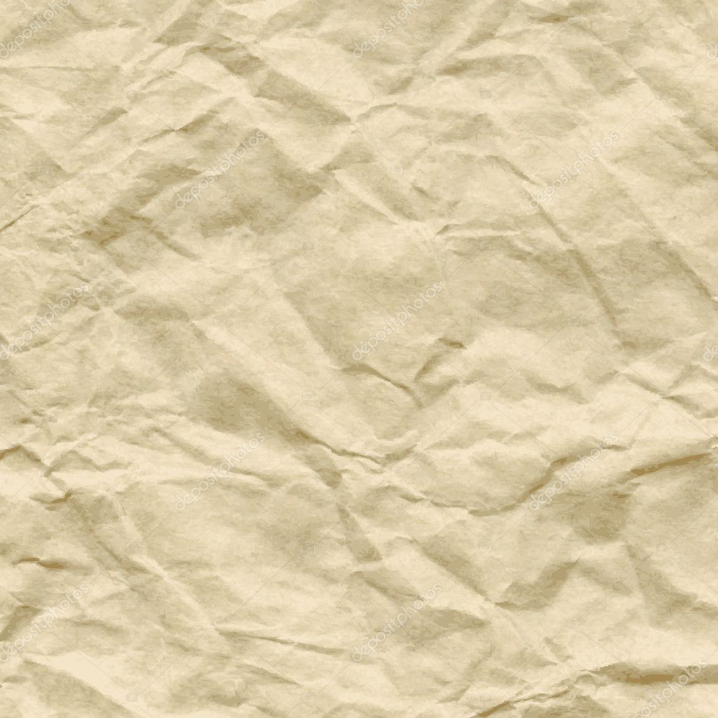 Wrinkled paper — Stock Vector © tuja66 #6598288
