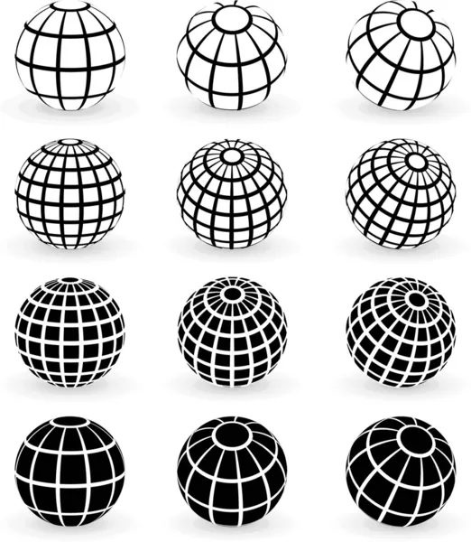 ᐈ Wireframe globe stock vectors, Royalty Free wireframe globes ...