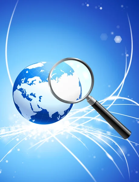 5,015 Globe and magnifying glass Vector Images | Depositphotos