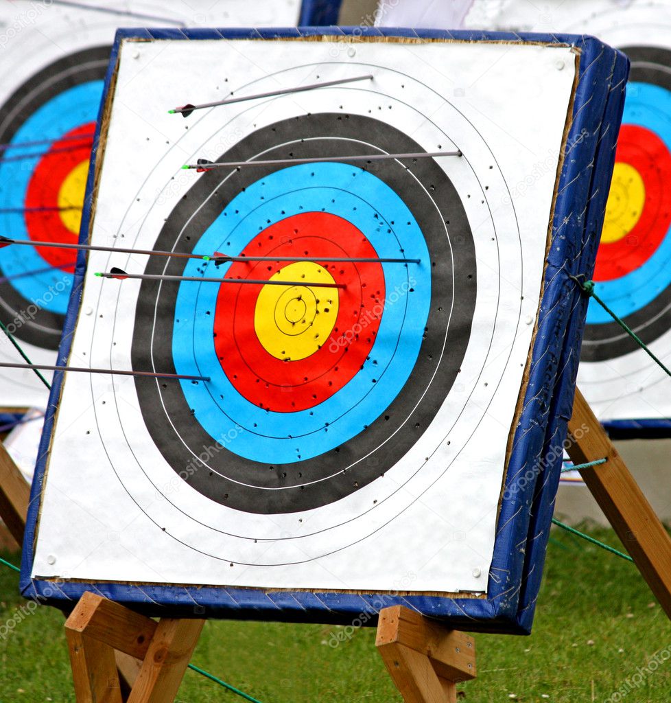 Archery Target. — Stock Photo © daseaford #6410525