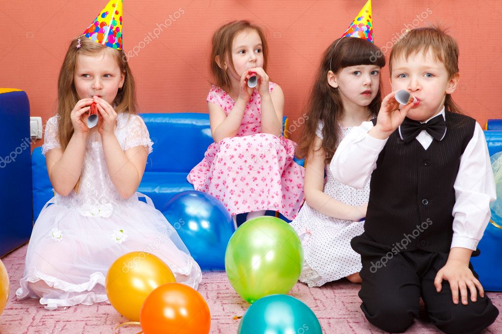 Birthday party — Stock Photo © anatols #5774632