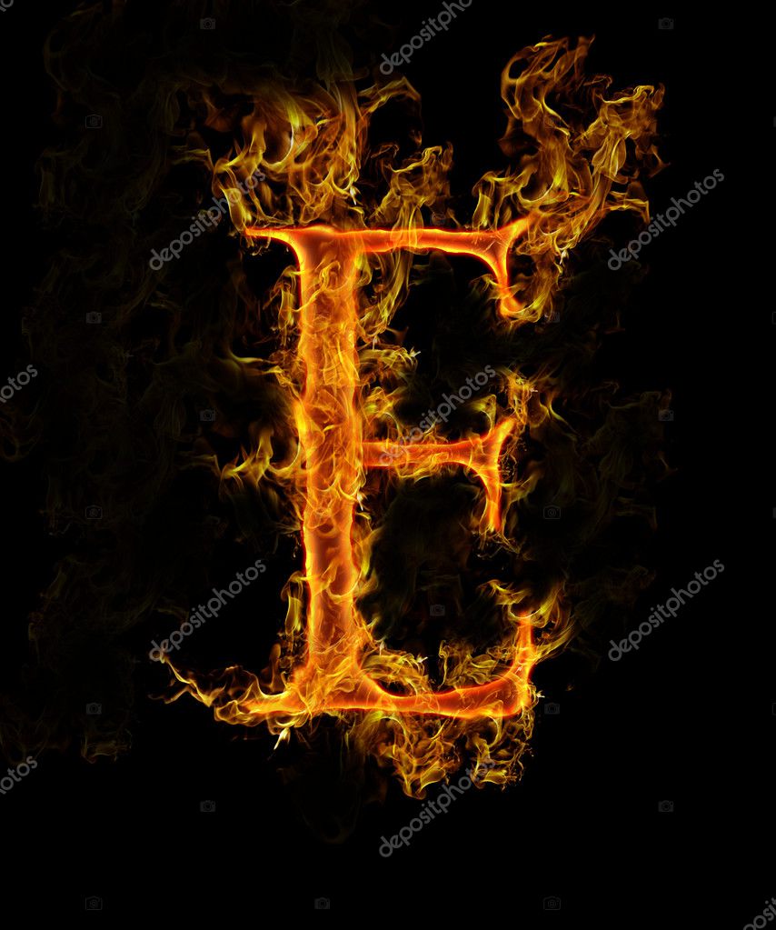 Fire letter — Stock Photo © Kesu01 #6061558