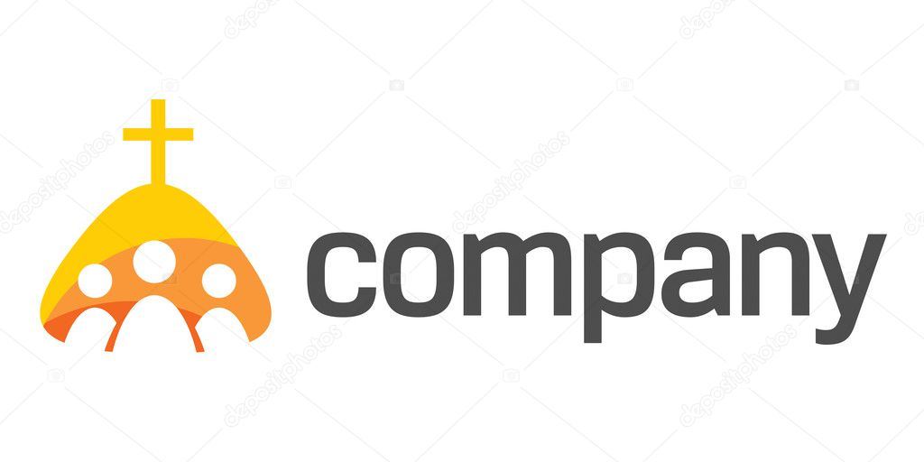 Praying logo — Stock Vector © nicefiles #5758563