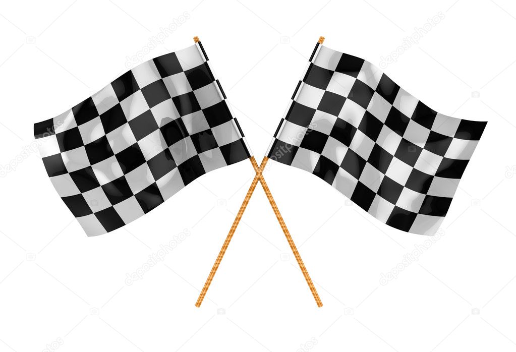 Start vlaggen — Stockfoto © mmaxer #6403988