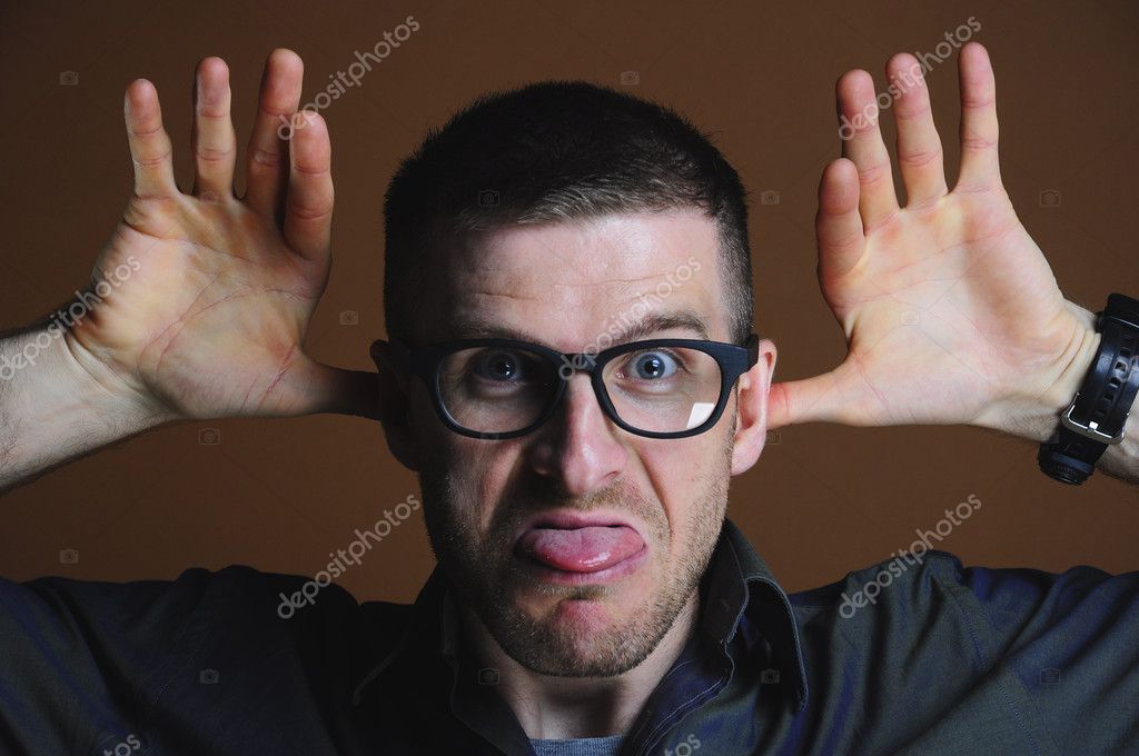 Crazy man Stock Photo by ©dundersztyc 6292070
