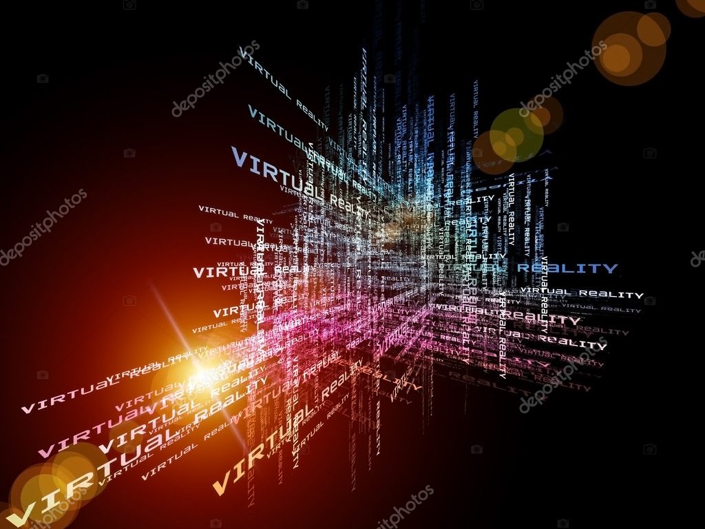 Virtual Reality Abstract — Stock Photo © agsandrew #5473169 Virtual Reality Abstract — Stock Photo © agsandrew #5473169