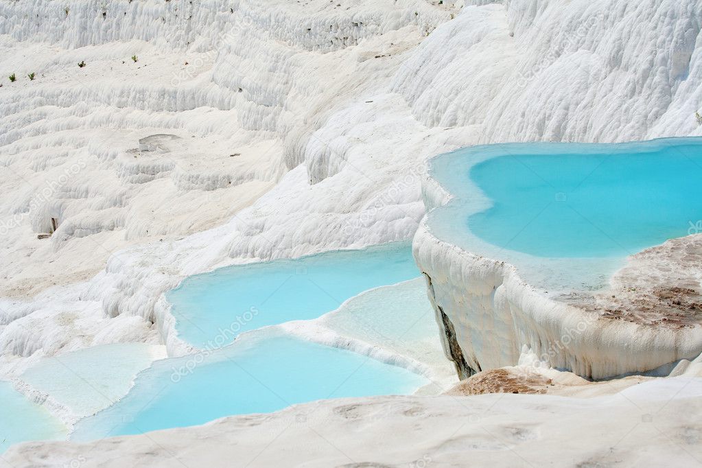 Pamukkale basins Stock Photo by ©tverkhovinets 6702130