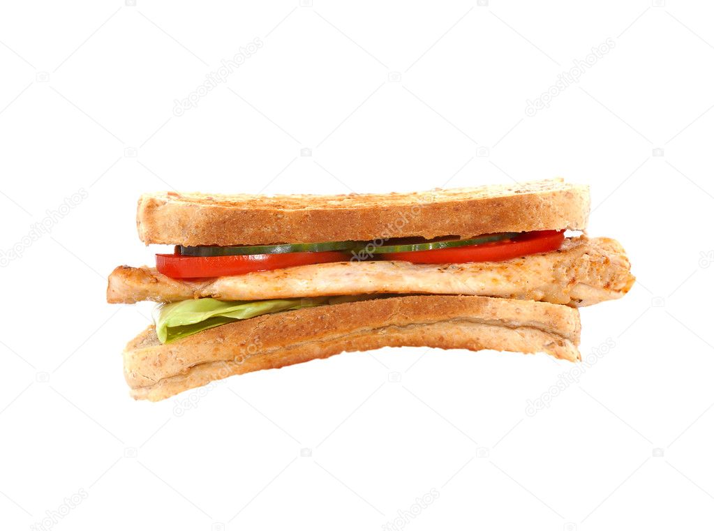Long sandwich — Stock Photo © shutswis #6588129