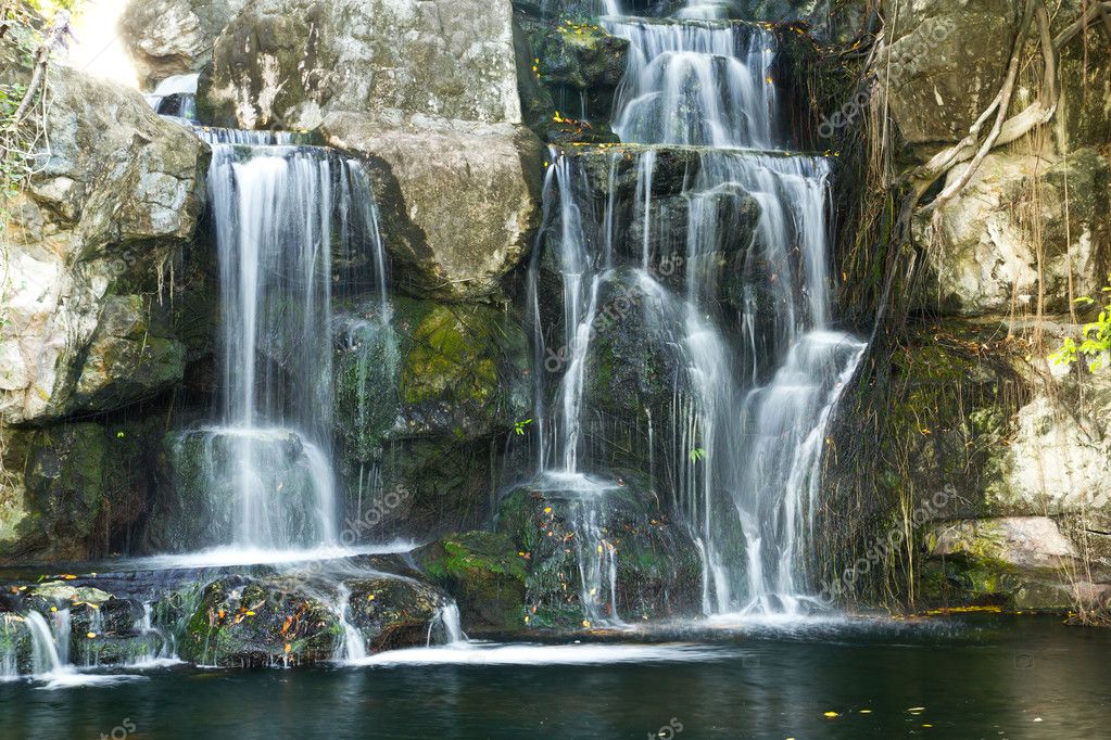 Water fall in thailand — Stock Photo © tungphoto #5989372