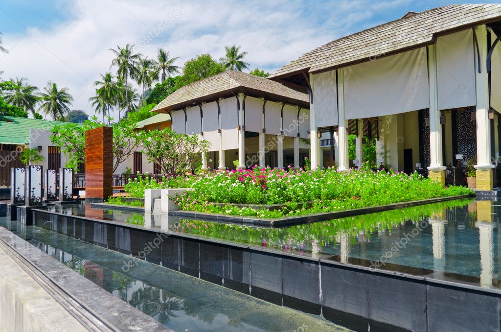 Tropical resort — Stock Photo © efired #5969955