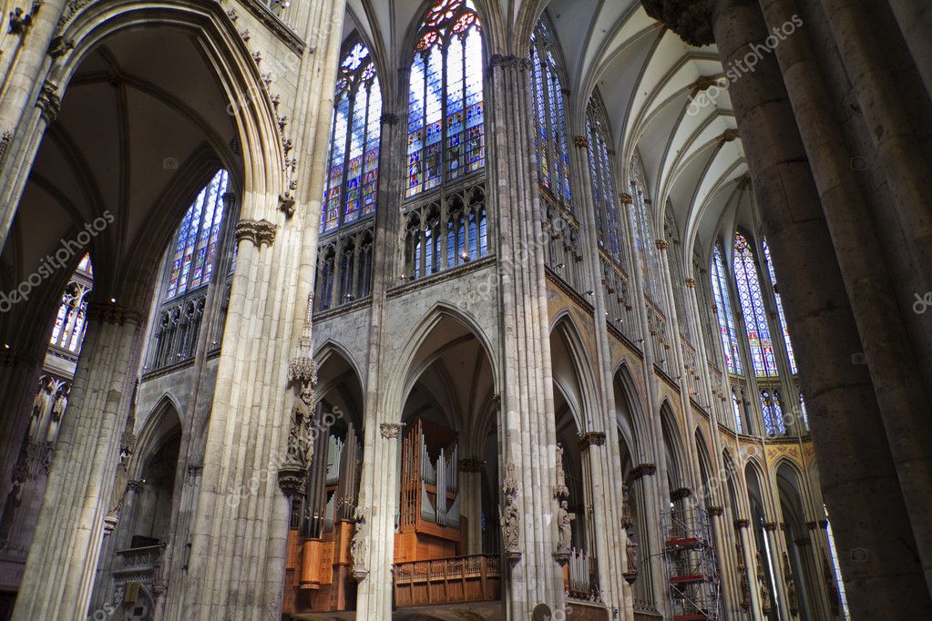 Inside Cologne Cathedral