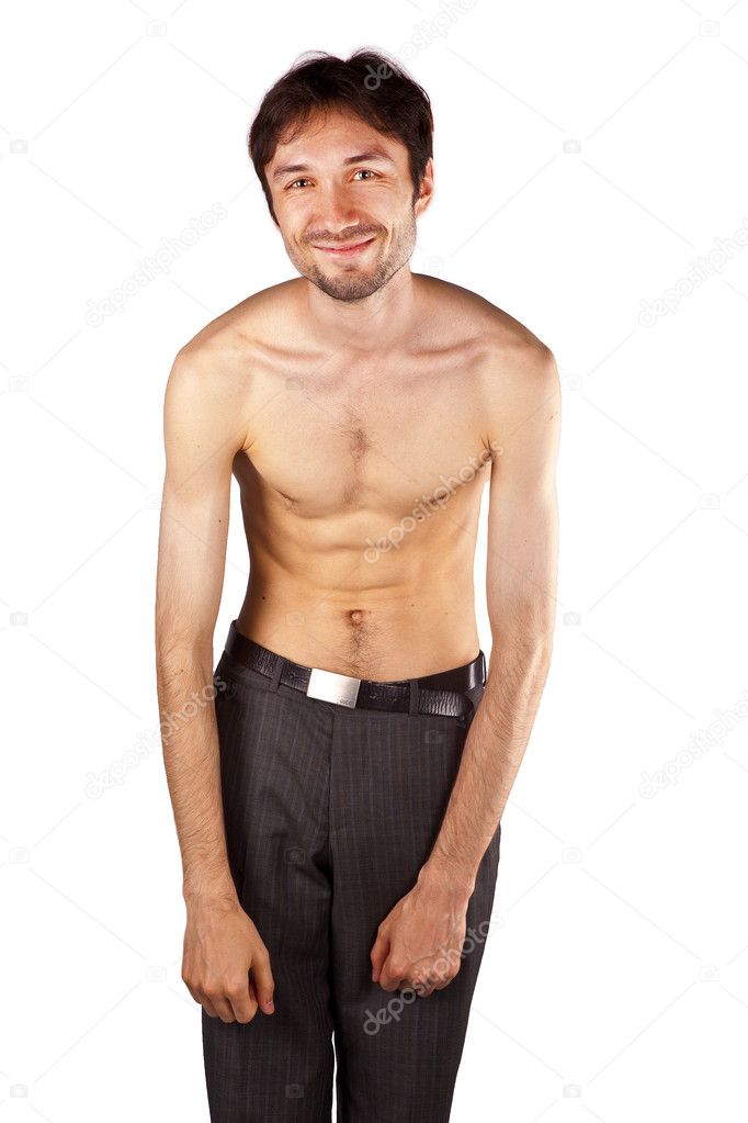 Very skinny guy — Stock Photo © itutya #6057858