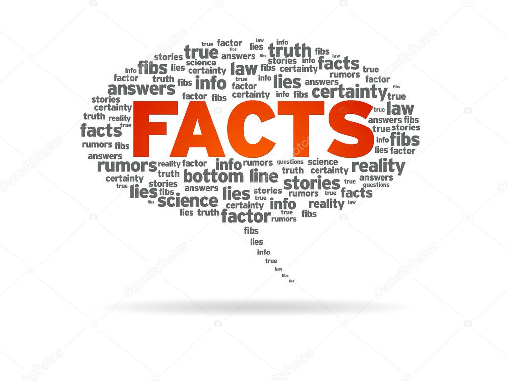 Speech Bubble - Facts — Stock Photo © kbuntu #6296684