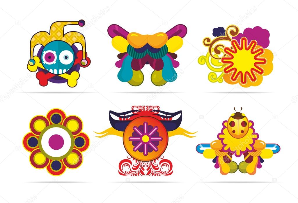 Interesting unusual icon — Stock Vector © zmitrbalt #6666764