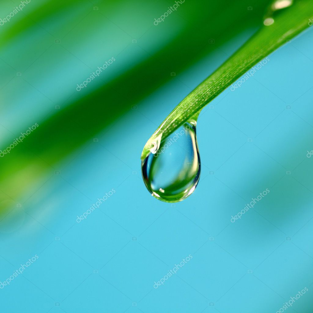 Big water drop Stock Photo by ©yellow2j 5868141
