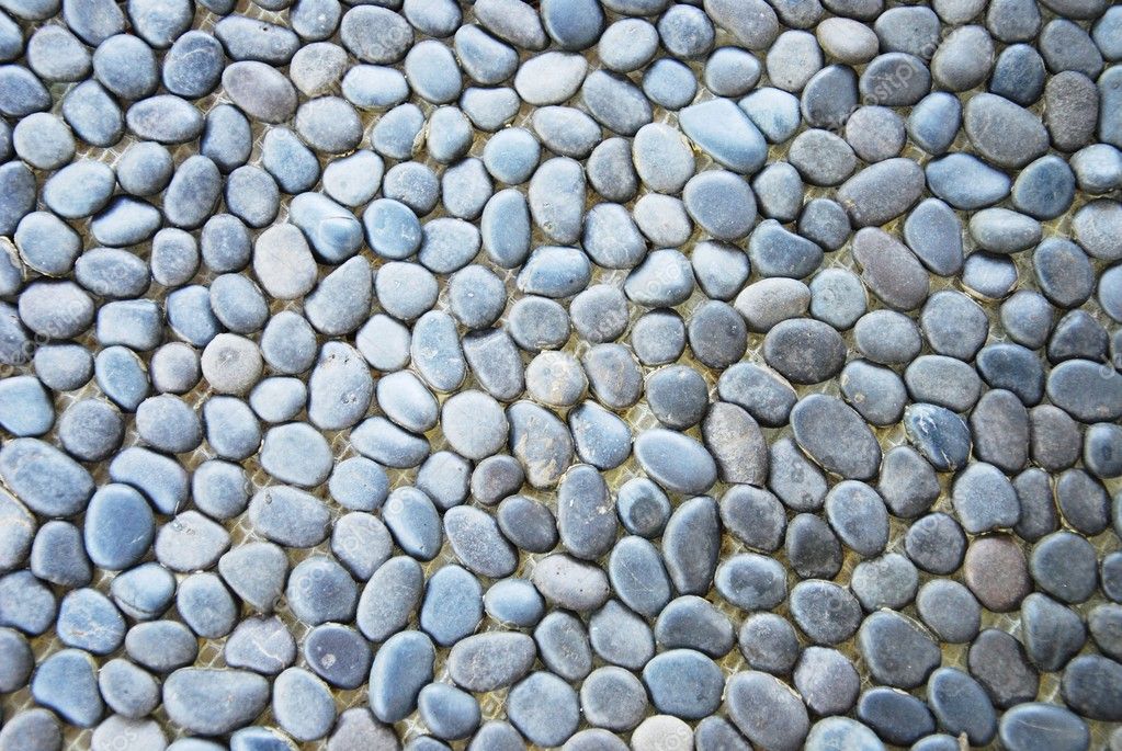 Black pebble stones texture — Stock Photo © Virynchuk #6731860