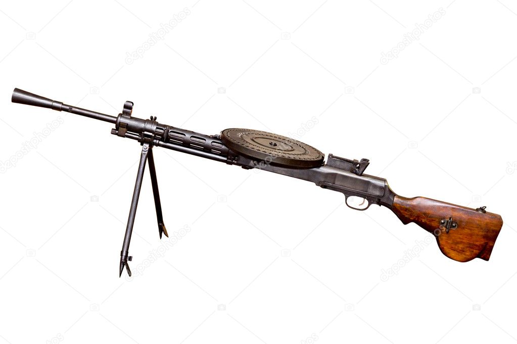 Light machine gun Degtyarev Stock Photo by ©Plus69 6519798