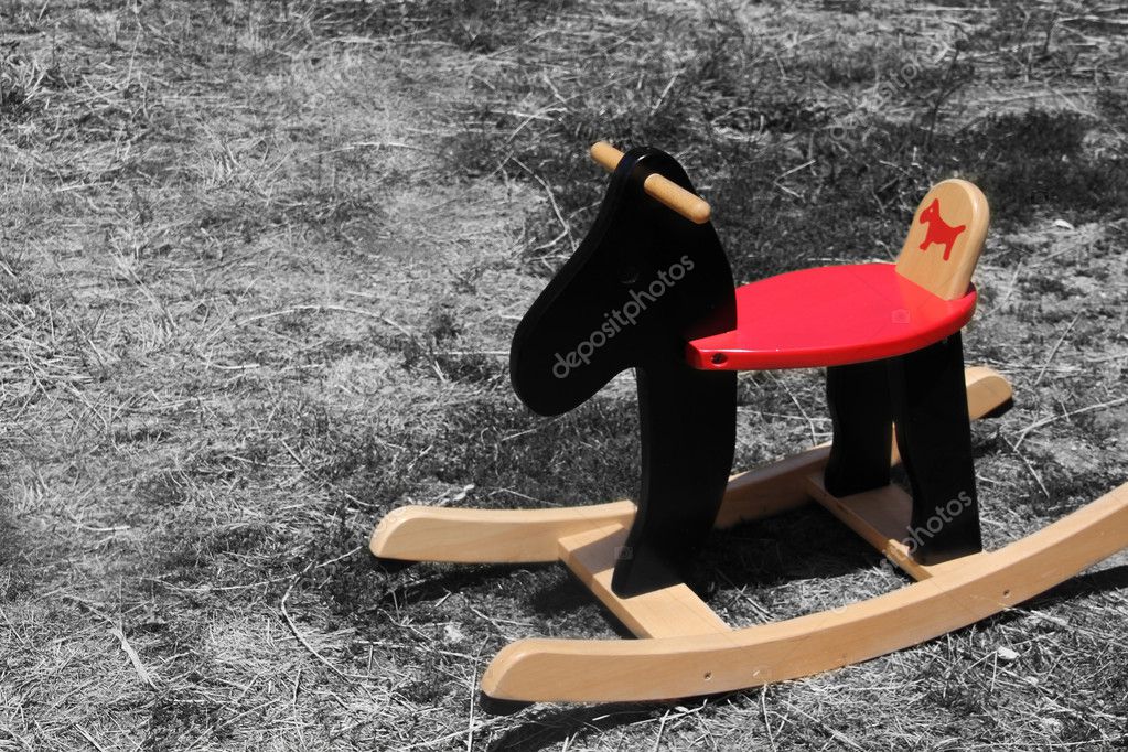 Child rocking horse — Stock Photo © James633 #6431032