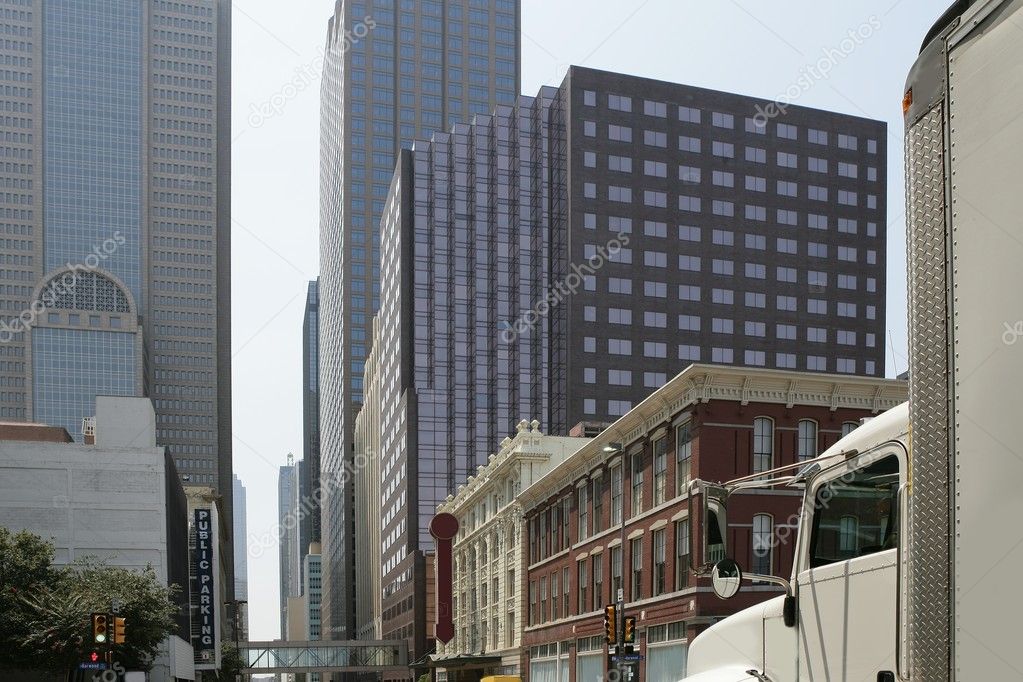 Dallas centro de la ciudad con vistas a edificios 2024