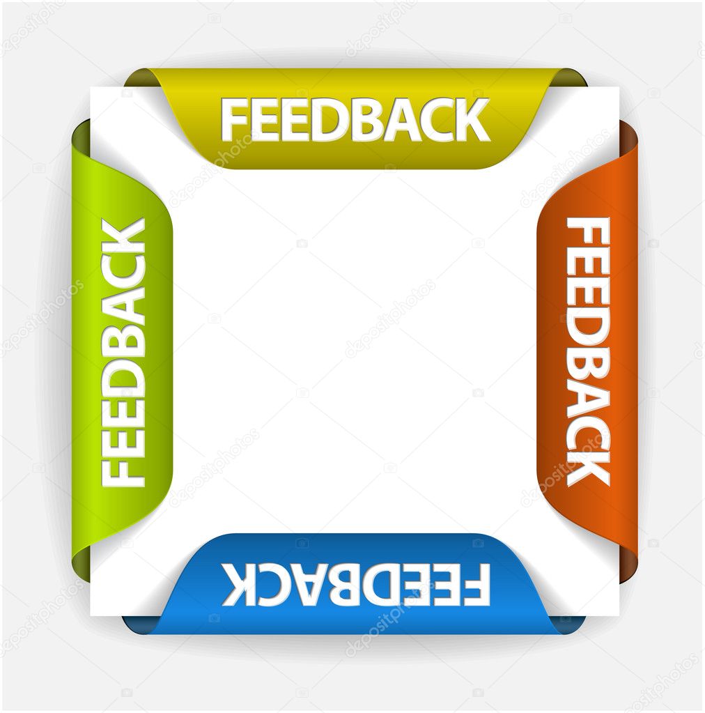 Feedback stickers — Stock Vector © orson #5587627