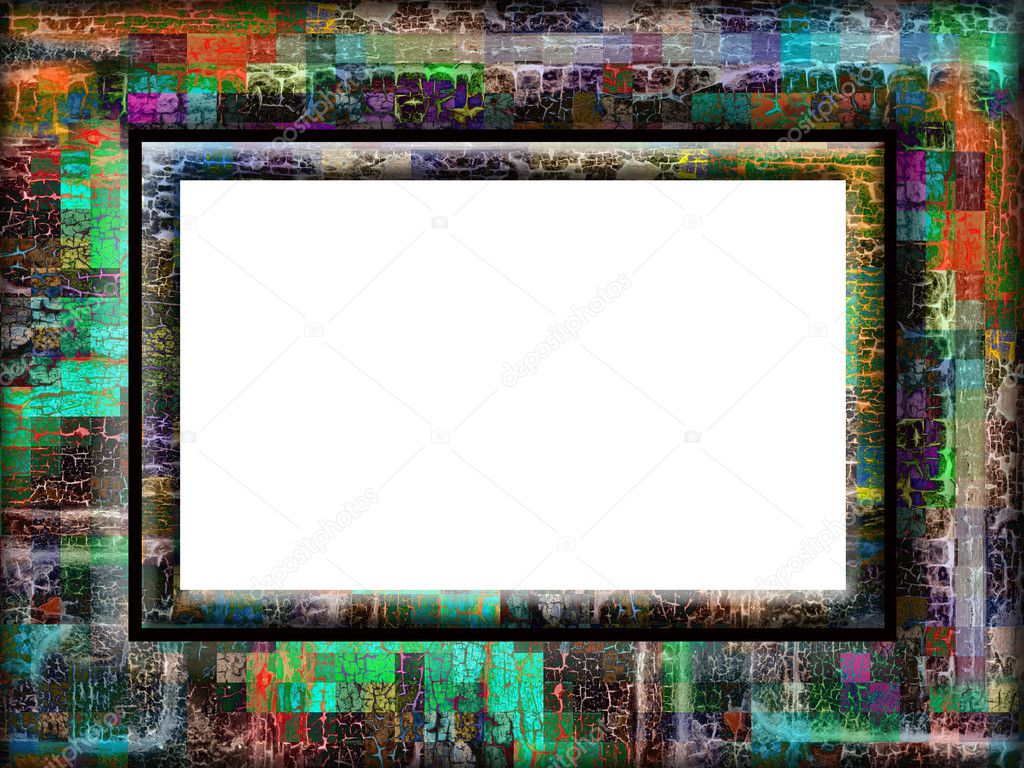 Colorful frame — Stock Photo © borabajk #5403232