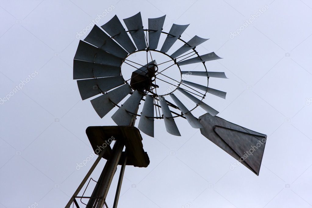 Old Fashioned Farm Windmill Stock Photo by ©Coffee999 5443296
