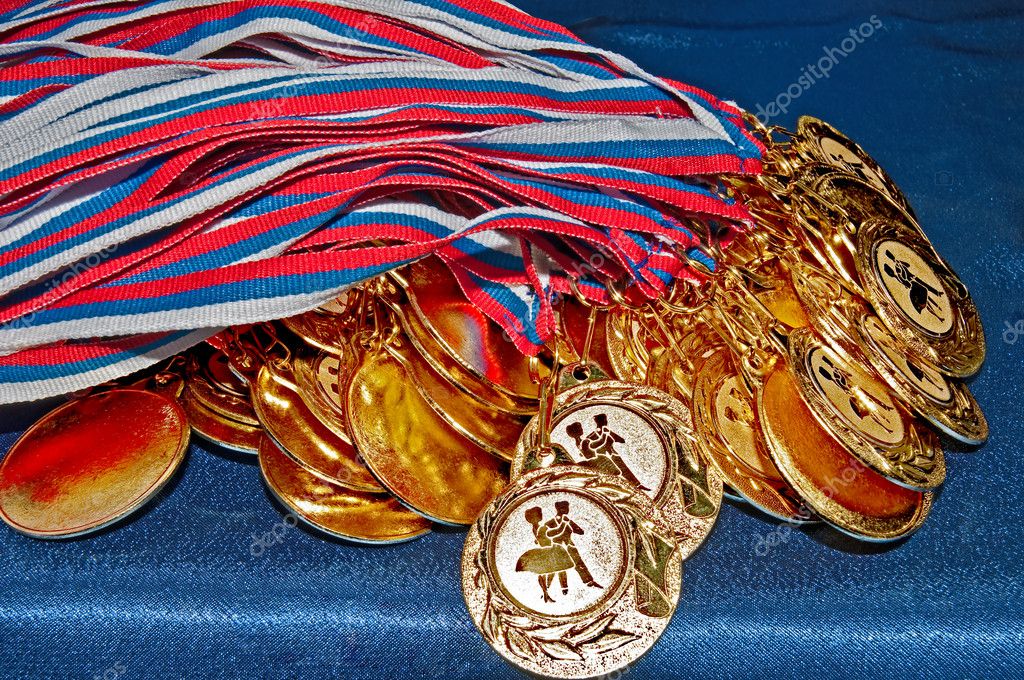 Many gold medals — Stock Photo © expert1973 #5445978