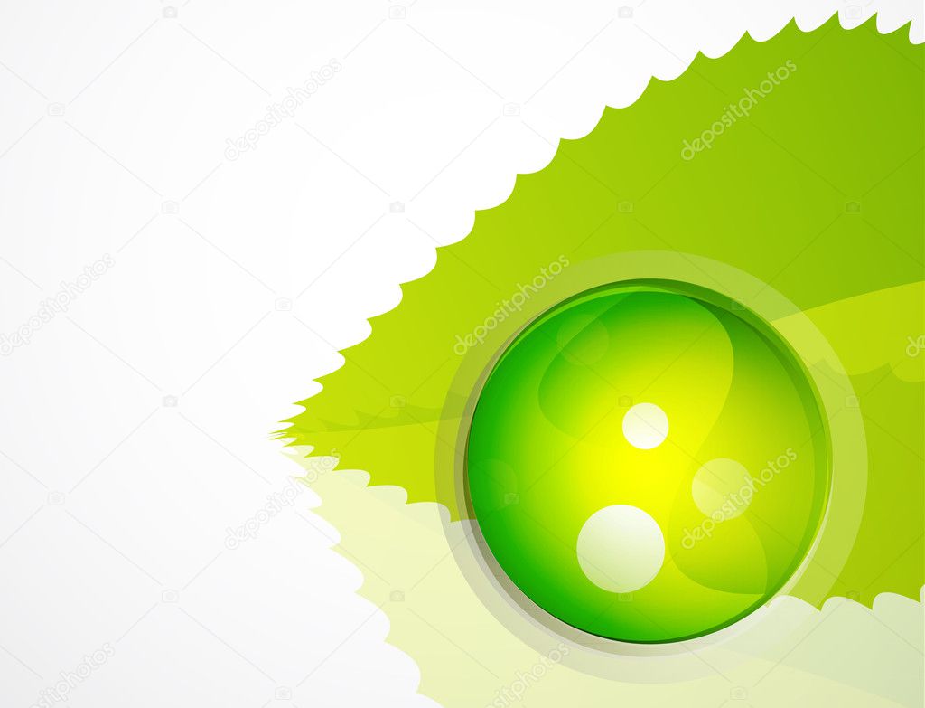 Nature sphere design Stock Vector by ©akomov 6523320