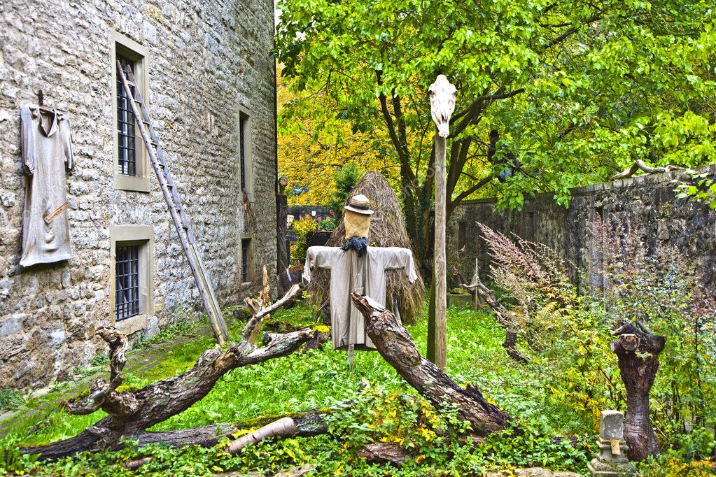 Old medieval witches and issues around superstition — Stock Photo ...