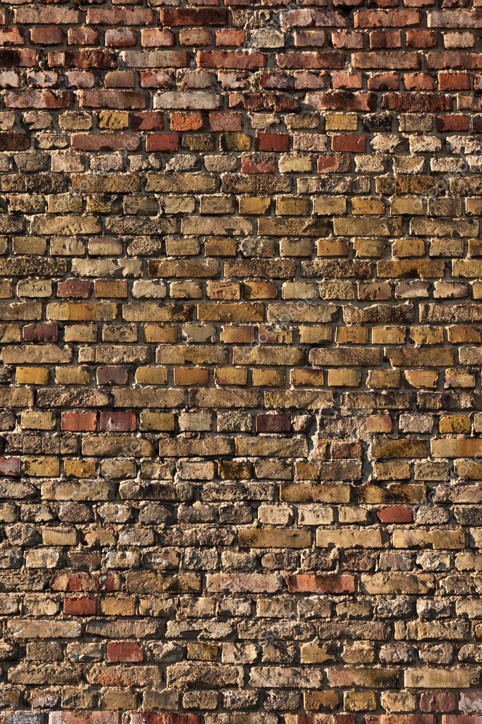 Red and yellow brick wall Stock Photo by ©Hackman 5666047