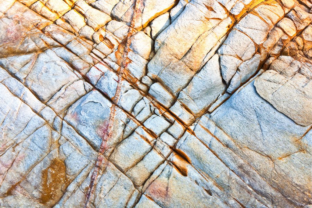 Beautiful pattern in Stone at the coast Stock Photo by ©Hackman 5996935