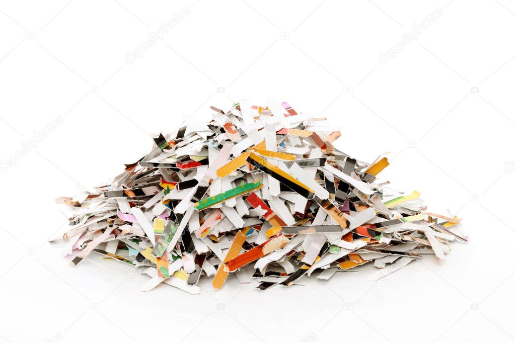 Shredded paper Stock Photo by ©akiyoko74 5733059