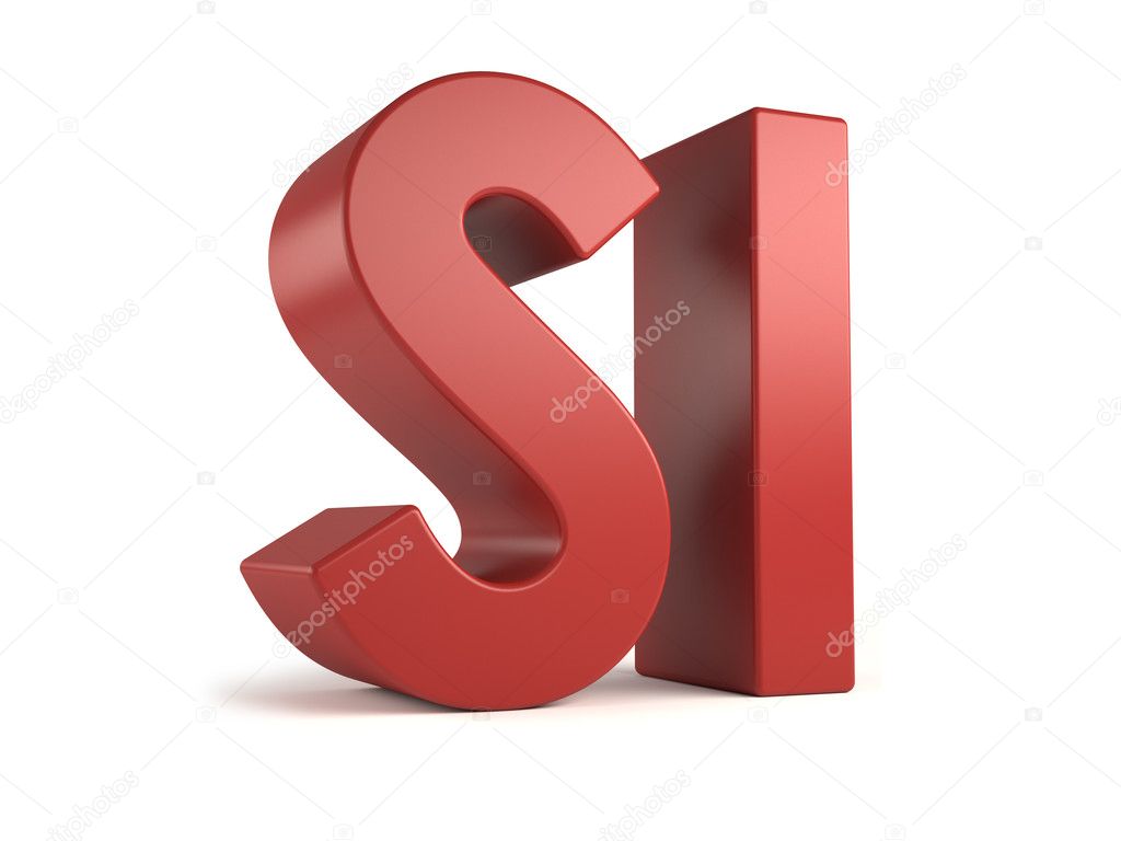 Big 3d word - si Stock Photo by ©anhoog 5774123